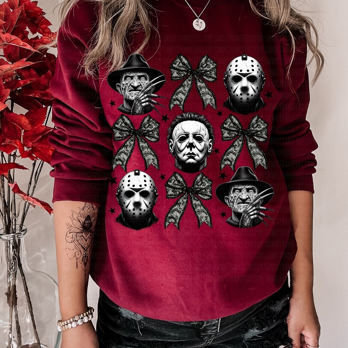 Horror Bows - DTF Transfer – S & S Transfers