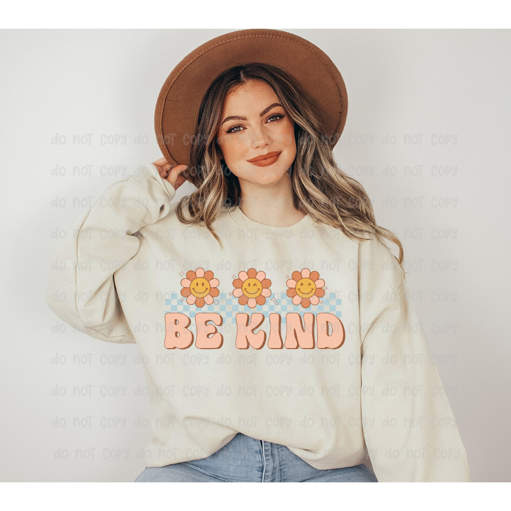 BE KIND – DTF Transfer – S & S Transfers